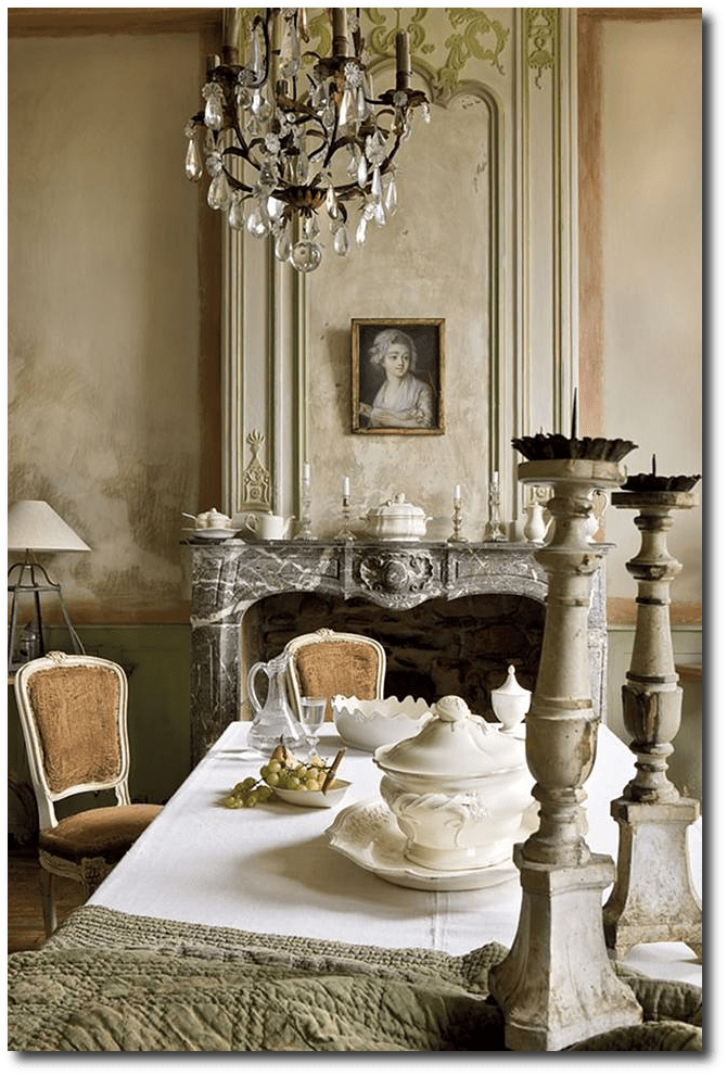 How To Recreate A 17th Century French Provence Chateau Look In Your Own ...